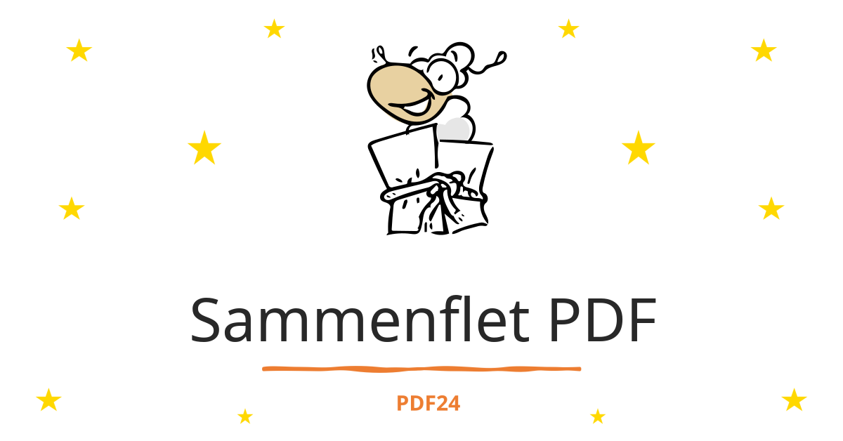 Sammenflet PDF - hurtigt, online, gratis - PDF24