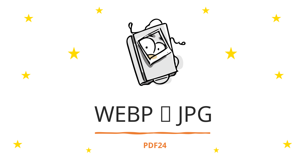 Teisenda WEBP JPG failiks - kiire, veebipõhine, tasuta - PDF24