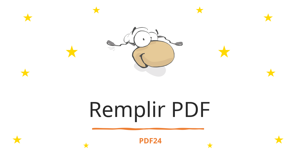 Remplir PDF - facile, en ligne, gratuit - PDF24