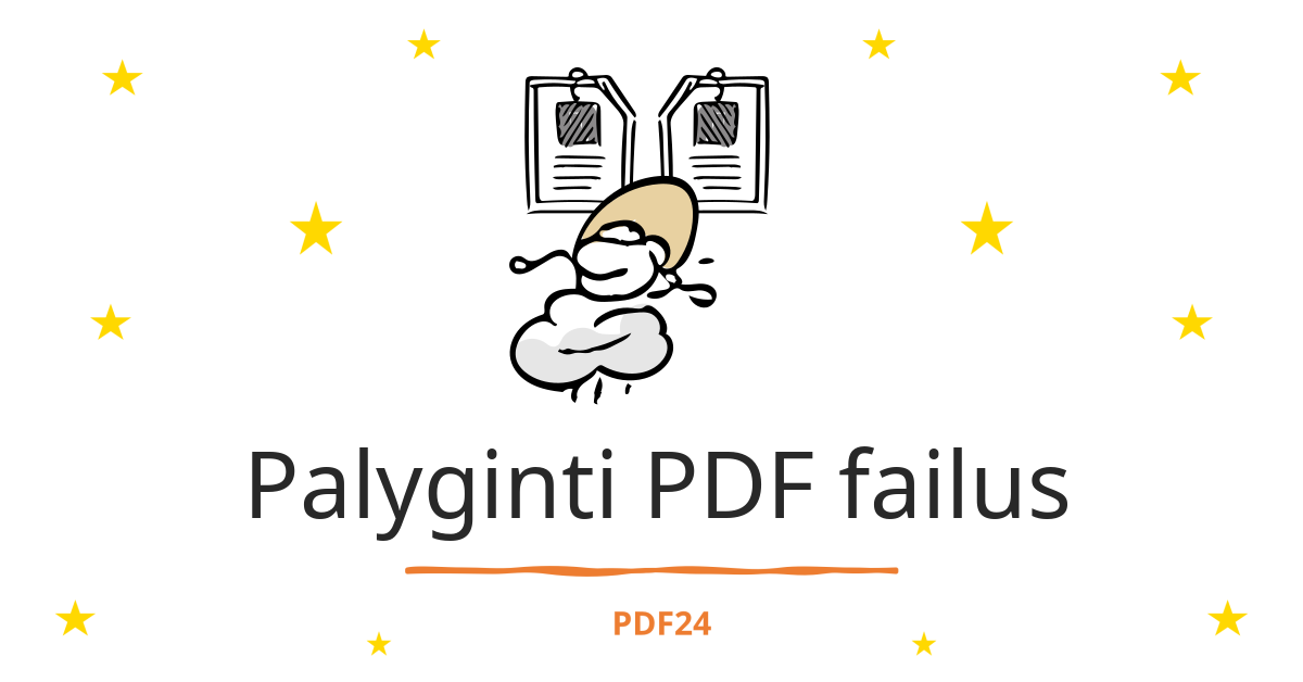 Palyginkite PDF failus - 100% nemokama ir internetu - PDF24