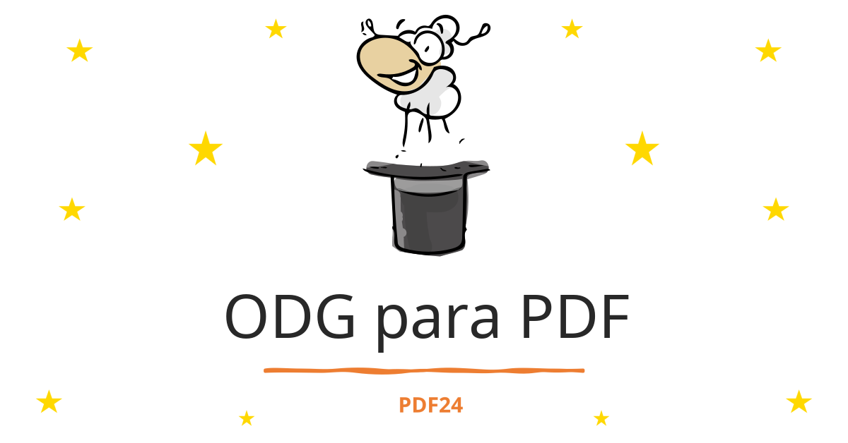 Converter ODG em PDF - rápido, online, grátis - PDF24