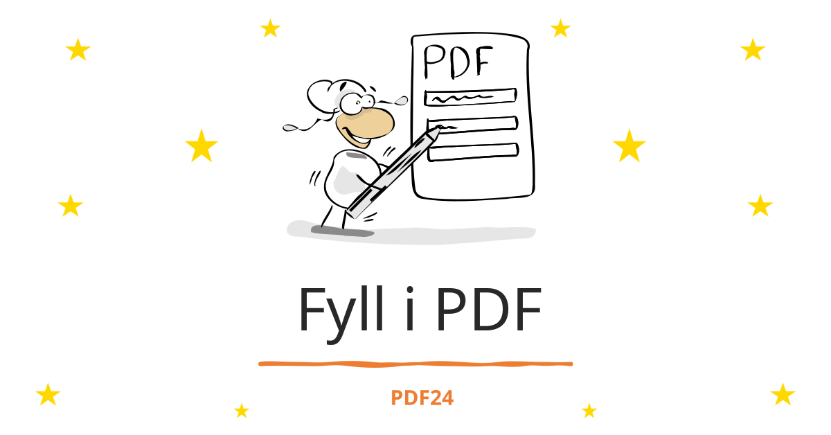 Fyll i PDF - 100% gratis och online - PDF24