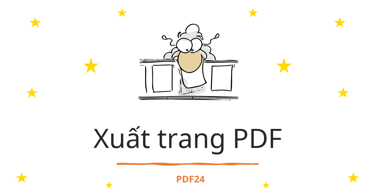 Xuất trang PDF - miễn phí 100% và trực tuyến - PDF24