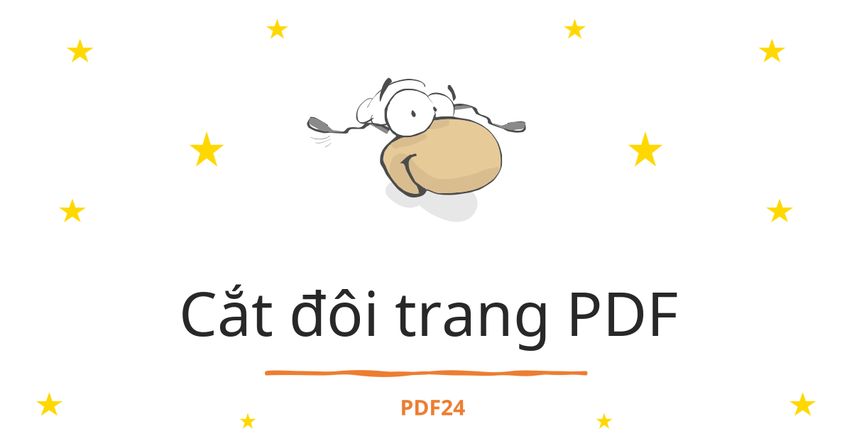 Cắt đôi trang PDF - nhanh chóng, online, miễn phí - PDF24